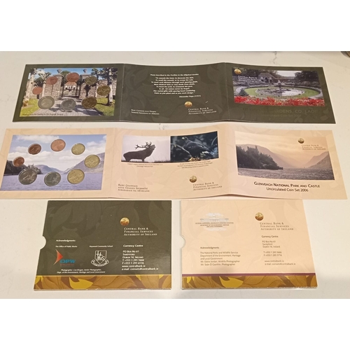 A CENTRAL BANK OF IRELAND 2005 UNCIRCULATED COIN SET Heywood Gardens Co ...