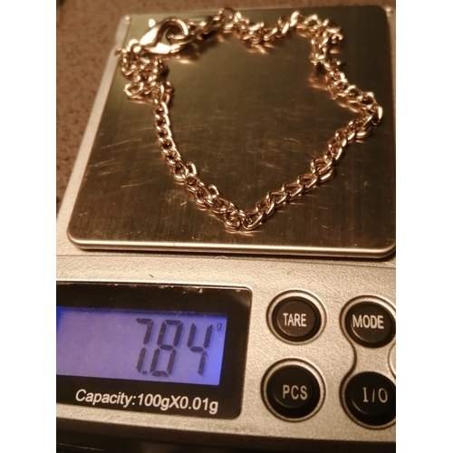 Silver bracelet 7.84 grams