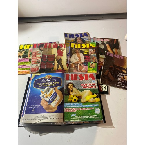 Large quantity of Fiesta adult magazines