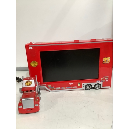 Cars television DVD player lorry as untested