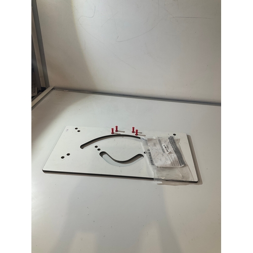 Square edged worktop curved jig application with instructions