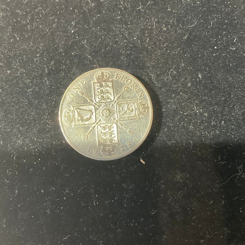 1923 one florin coin