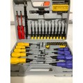 Chrome vanadium tool kit in case looks new