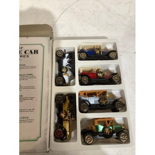 Set of vintage car miniatures