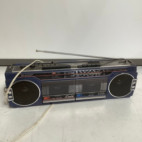 Sharp stereo radio recorder WQ-264 model power tested only