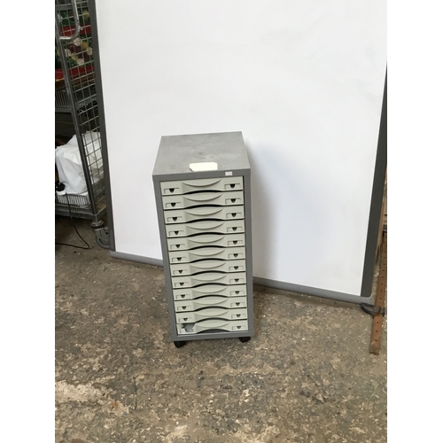 12 drawer filing cabinet
