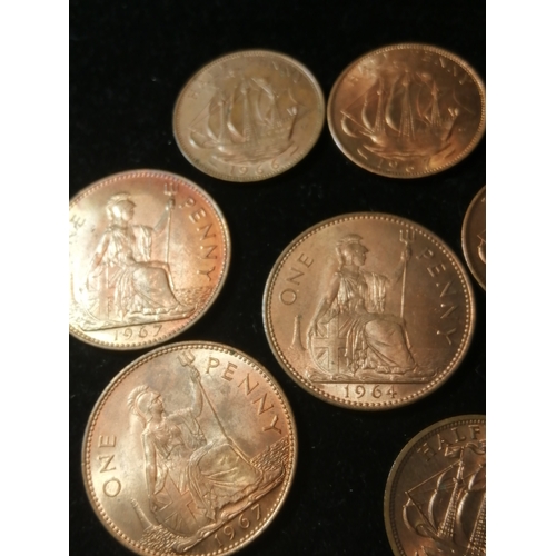 COINS : Elizabeth II copper coinage (15 coins) All coins in ...