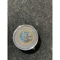2011 circulated Isle of Man Tosha Cat commonwealth youth games coin