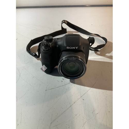 Sony camera DSC-W300 with 35 x optical lens as untested