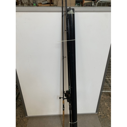 XT8 carp rod with carry tube