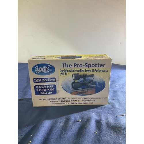 The Pro Spotter gunlight with incredible power performance