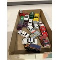 Box of corgi cars, Lorrie’s etc