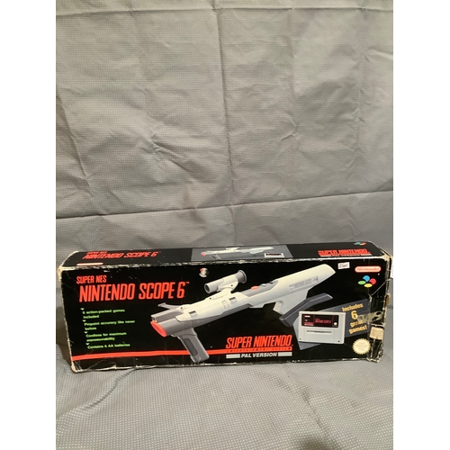 Super NES Nintendo scope 6