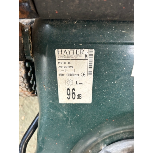 Hayter Spirit 41 Petrol Lawnmower - untested
