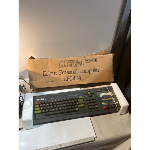 Amstrad CPC464 colour personal computer with GT64 monitor