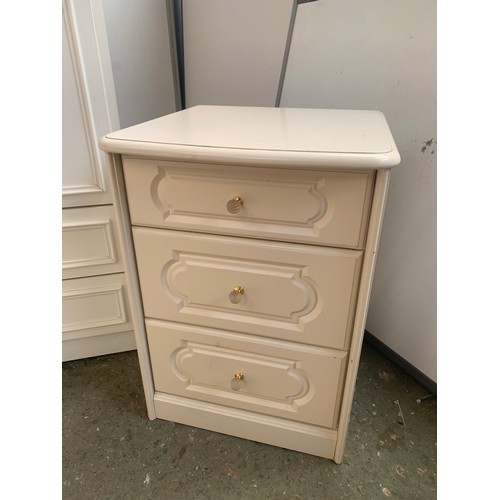 Bedroom Furniture - pair of matching bedside tables, storage cupboard ...