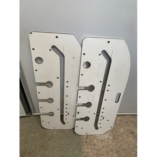 Pair of Trend worktop router jigs