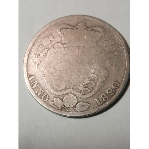 COINS : 1820 George lV halfcrown