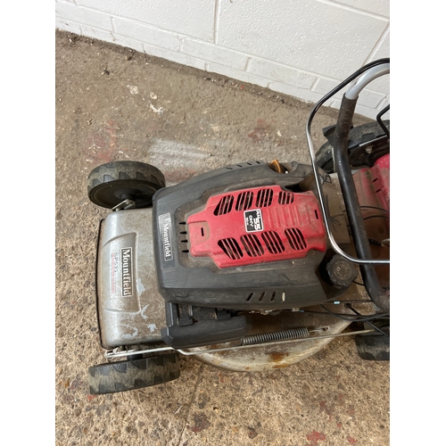 Mountfield SP533 petrol mower - engine runs but needs a new pull cord