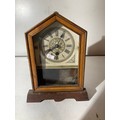 Vintage wall clock H.A.C one day time piece made in Wurttemberg needs ...