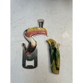 Official Guinness merchandise bottle open and enamelled penknife ...