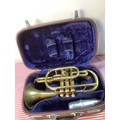 Lark trumpet m4045 with mousepiece and case