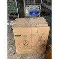 3x bundles of cardboard boxes