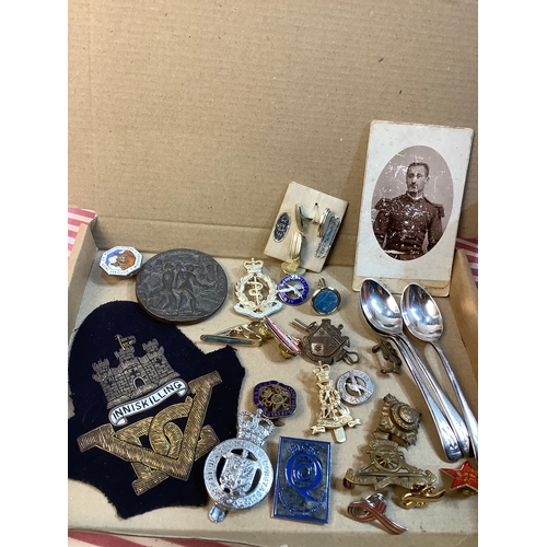 Collectable lot of badges and more