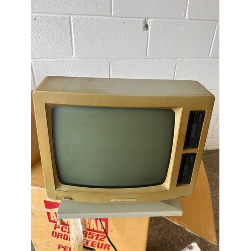Amstrad PCW8512 Personal computer with keyboard and printer