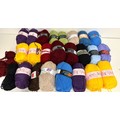 Collection of various coloured wools