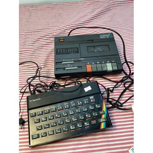 ZX spectrum console with a Ferguson program data recorder model 3T31e ...