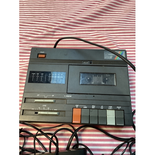 ZX spectrum console with a Ferguson program data recorder model 3T31e ...