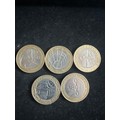 COINS: 5x collectible £2 coins inc commonwealth games and William ...