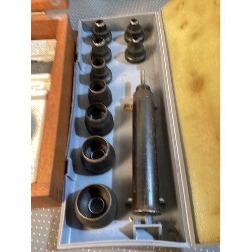 Mercer dial test indicator kit and main punch kit