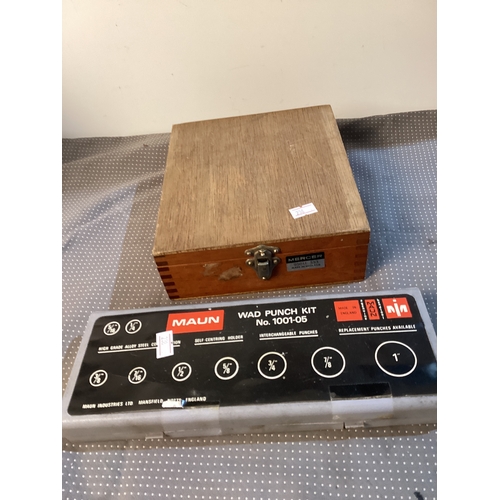 Mercer dial test indicator kit and main punch kit