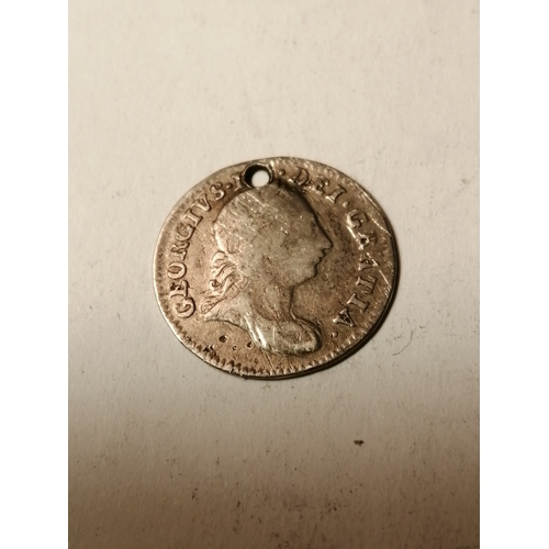 COINS : 1762 George III threepence