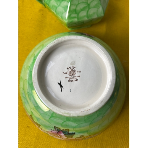 Maling Rosine wash bowl and jug in good condition