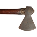 A MAORI BATTLE AXE OR LONG HANDLED HATCHET, TOKI KAKAUROA, C1860-1900 ...
