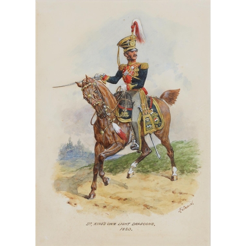 RICHARD SIMKIN (1840-1926) - 3RD (THE KING'S OWN) REGIMENT OF (LIGHT ...