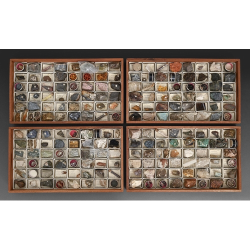 Geology; Scientific interest. A complete collection of 200 mineral ...