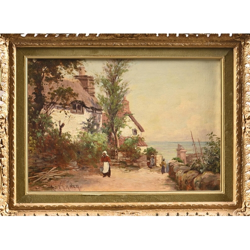 Arthur Varney (1866-1932) – Porlock, signed, oil on canvas, 29 x 39cm