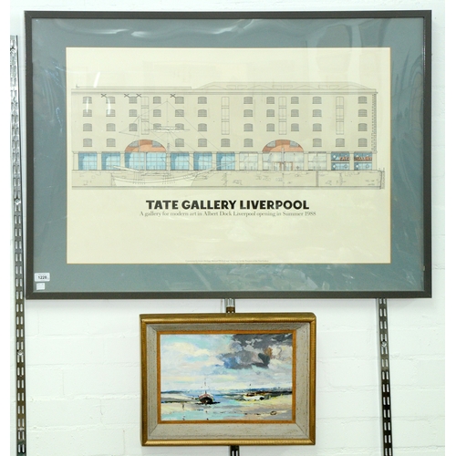 Miscellaneous pictures and prints, including 20th c British School ...