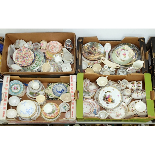 Miscellaneous ceramics and porcelain tea and dessert ware, early 20th c ...