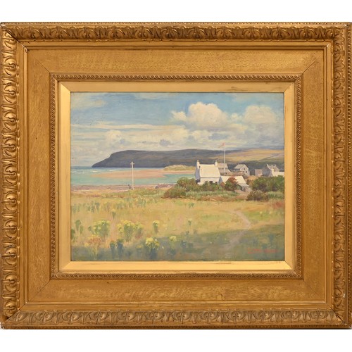 George Hall-Neale (1863-1940) - Summer on the Coast, signed, oil on ...