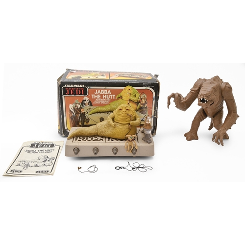 Star Wars, Return of the Jedi. A vintage Kenner Jabba the Hutt action ...