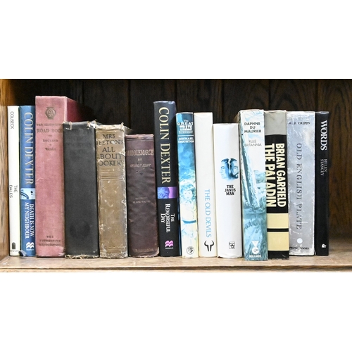 Books. Four and a half shelves of antiquarian and general stock, 19th c ...