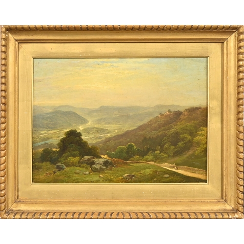 Edward Price (1800-1885) - The View from Froggatt Edge, Derbyshire ...