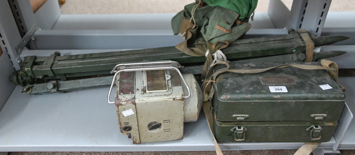 Militaria. A WWII British Army issue artillery Director MKIII of ...