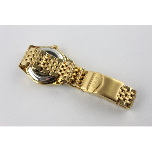 Gents Quality ORIS 7490 CONSTANTINE Gold Tone WRISTWATCH Automatic WORKING