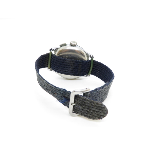 Pierce Telemeter dial chronograph gents vintage military style chrono w ...